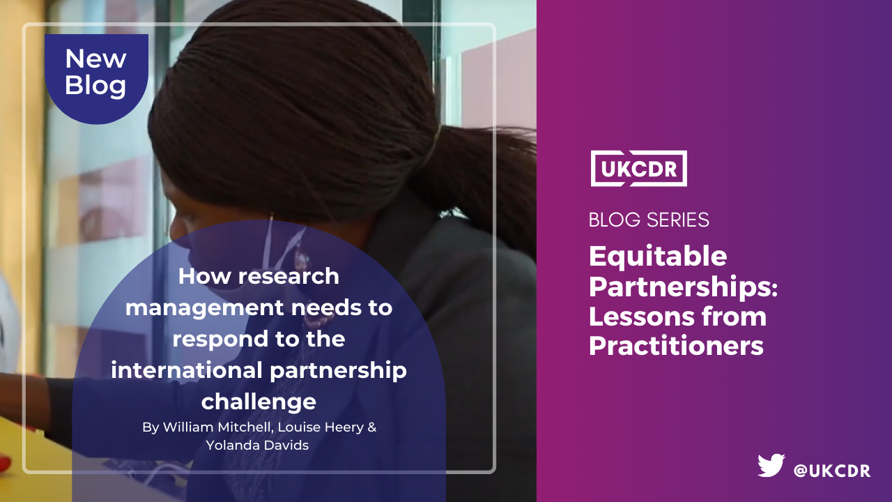 Equitable partnerships: Lessons from practitioners - UKCDR
